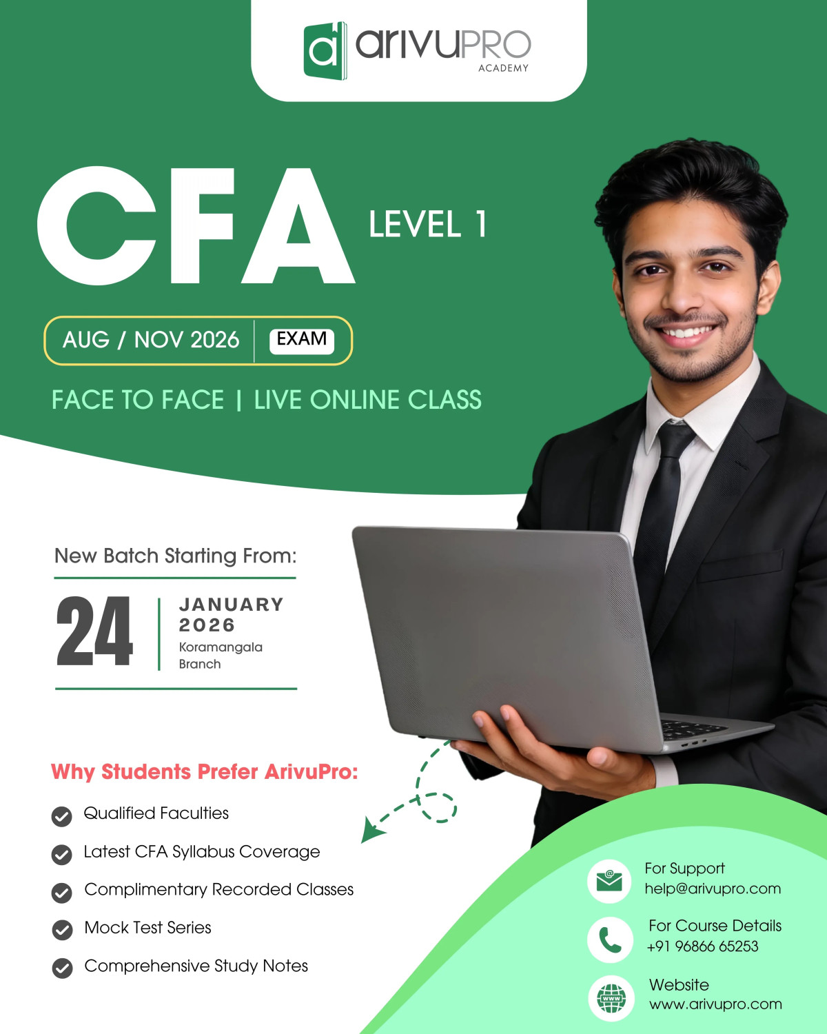 New CFA Batch Launching January 24th, 2026 | lifestyle.utv.ie
